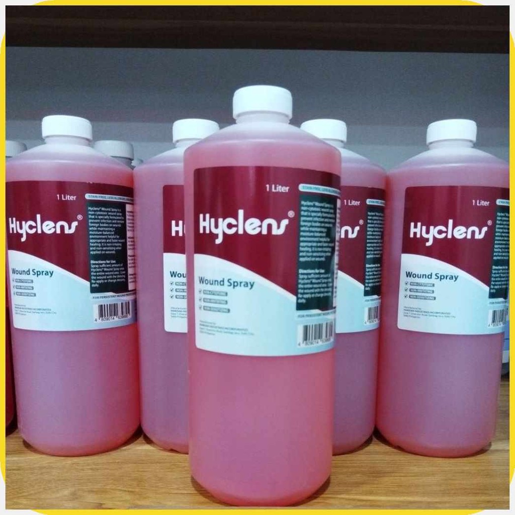 Hyclens&aWound^Ng)Spray>S}Solution | Shopee Philippines