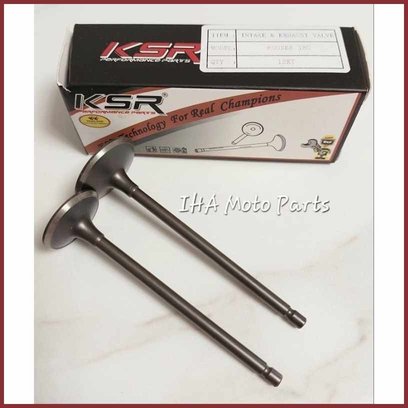 Valve:pv,Intake/Exhaust>n>Rouser>x}180>a}(KSR>W}Thailand) | Shopee ...