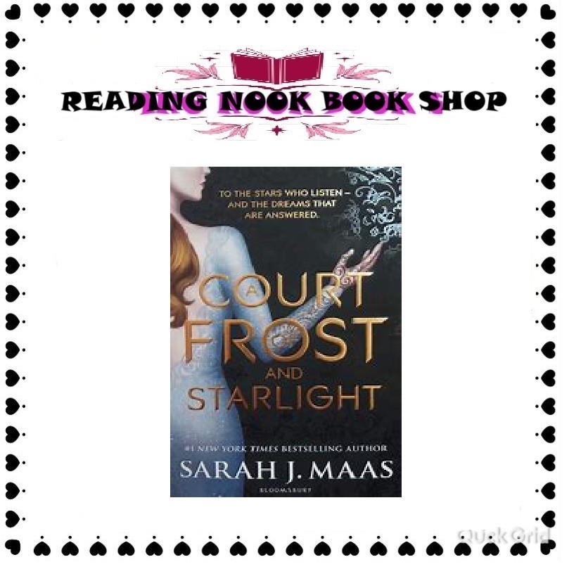 A Court of Frost and Starlight Hardcover(Foxing Edge) | Shopee Philippines