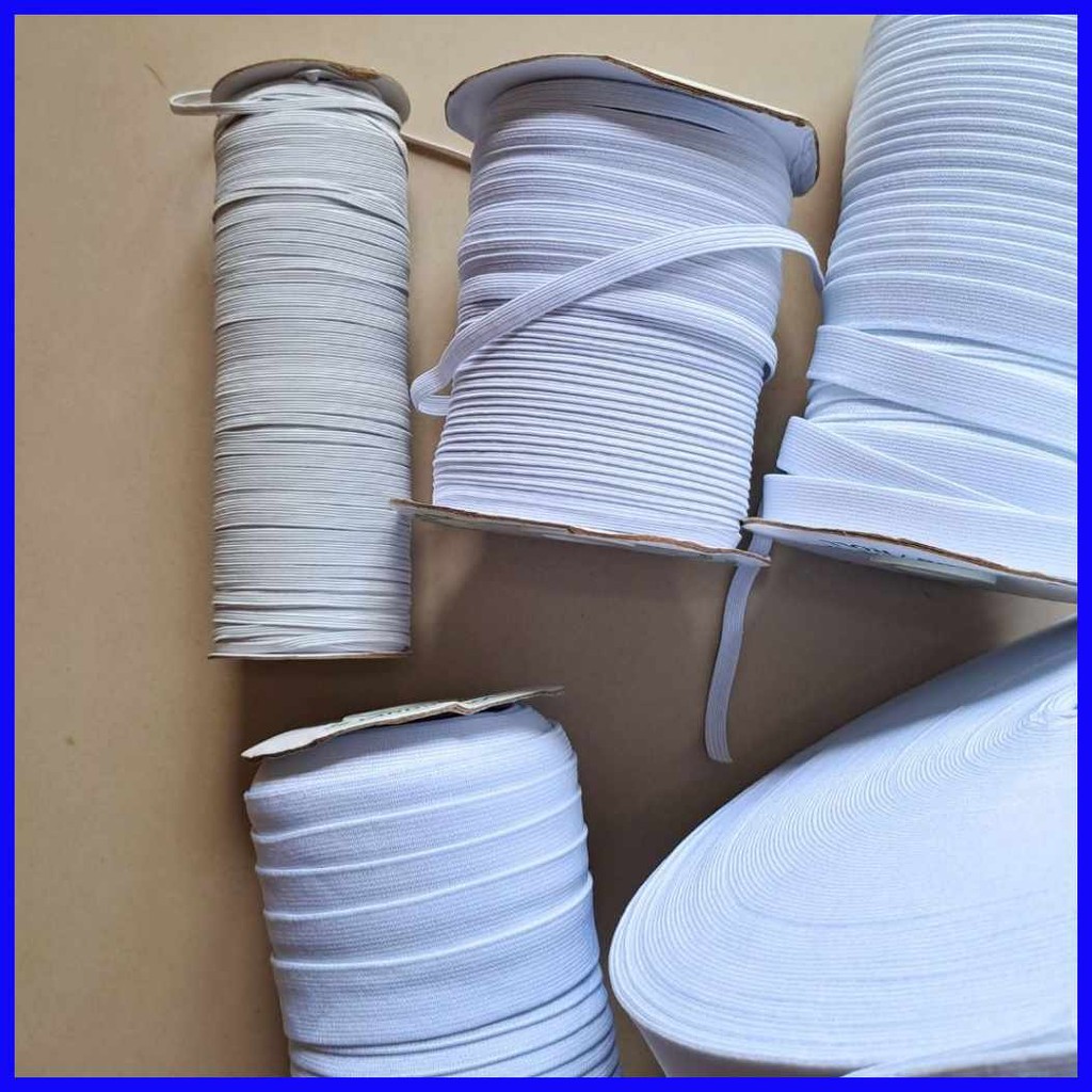 White Garter per yard (Superior Wendy brand) | Shopee Philippines