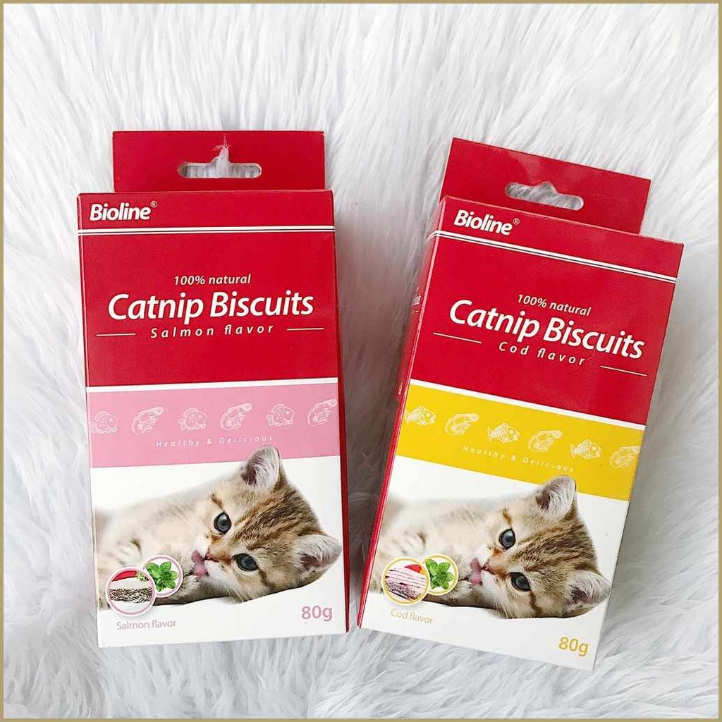 6pcs[yJ{Bioline!sc`Catnip;q`Biscuit;J`80g;E`-;u`100%