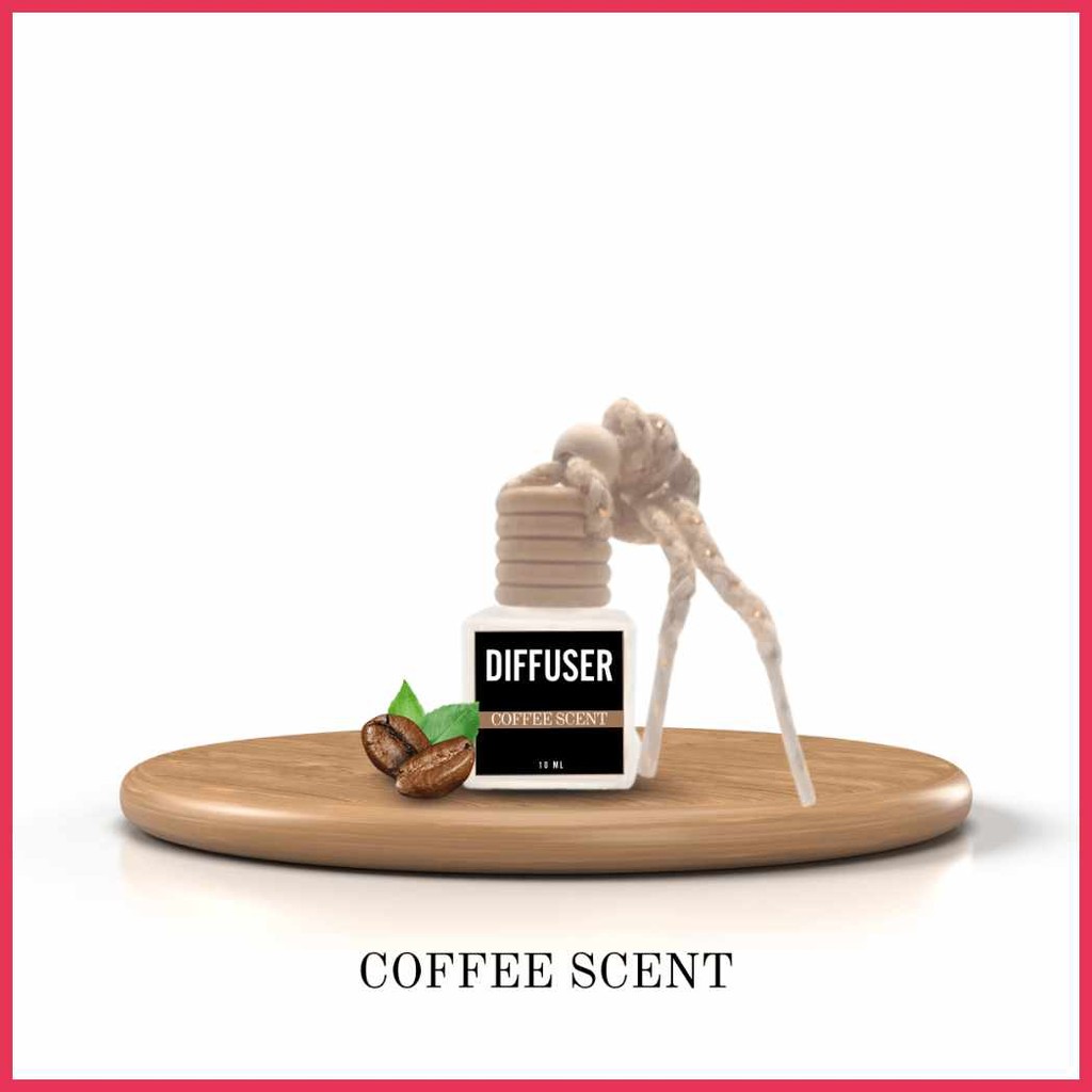 Hanging Diffuser 10ML – Coffee Scent | Long-Lasting Car & Room Scent ...
