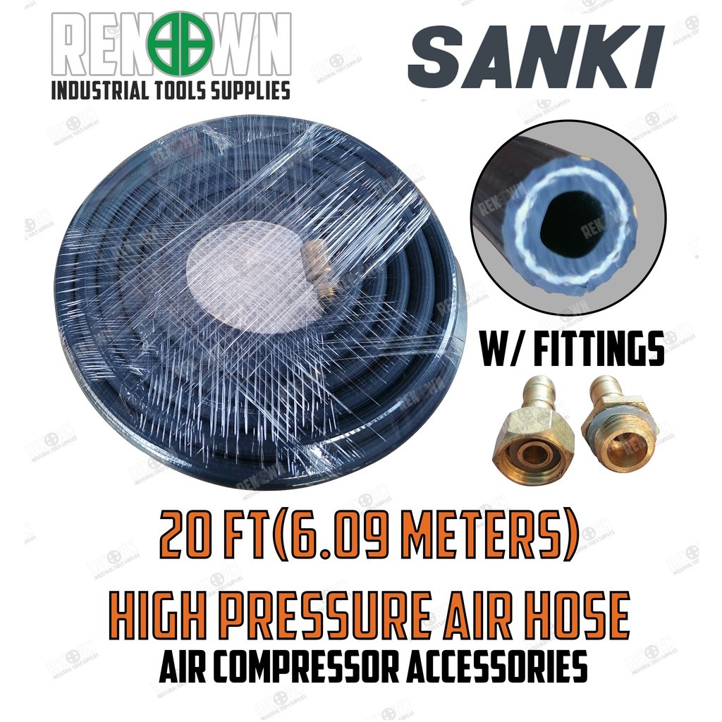 SANKI+xc:High-Pressure*t~Air?Z~Hose?H~with?s~Fittings?sB~For?Nw~Air ...
