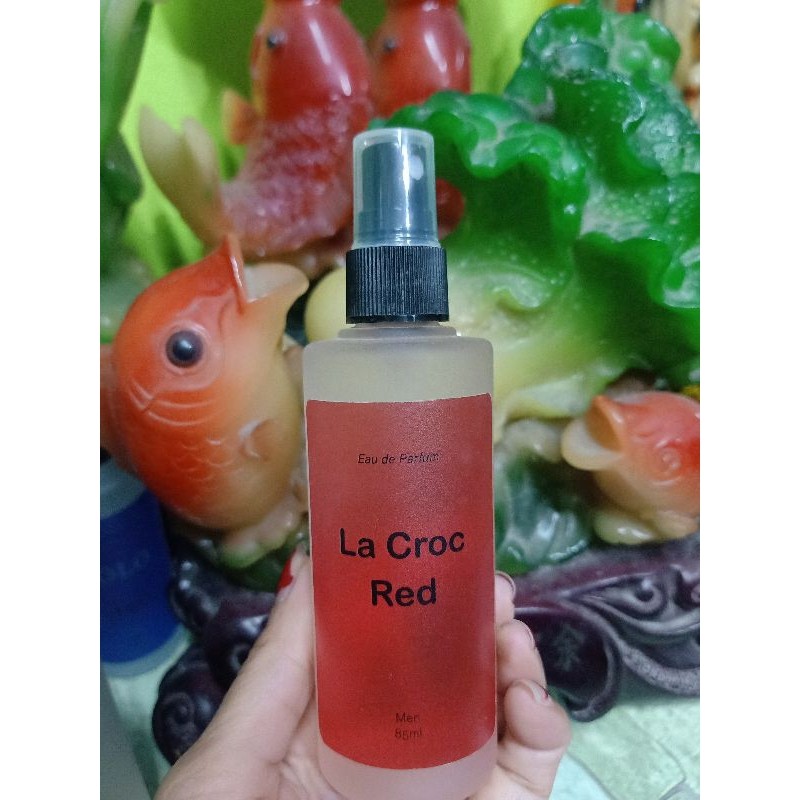 LA CROC RED PARFUM FOR MEN 85ML OIL BASED & LONG LASTING | Shopee ...
