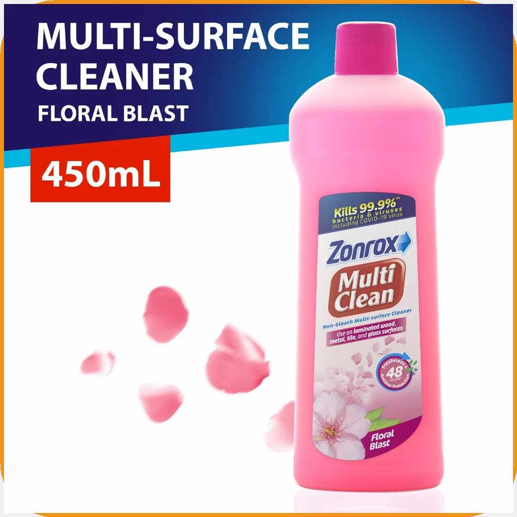 Zonrox Multi Clean Floral Blast (450 mL) | Shopee Philippines