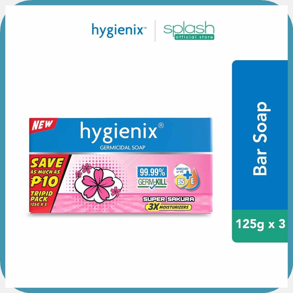 Hygienix)It,AntiBacterial+iW:Germicidal%J:Bar%h:Soap%p:with%e;3x ...