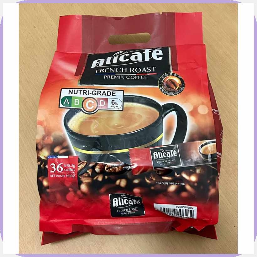 Alicafe French Roast Premix Coffee 36 sachets | Shopee Philippines
