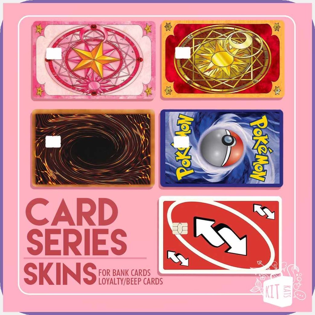 Card themed card skins (sakura card , clow card, uno card, magic card ...