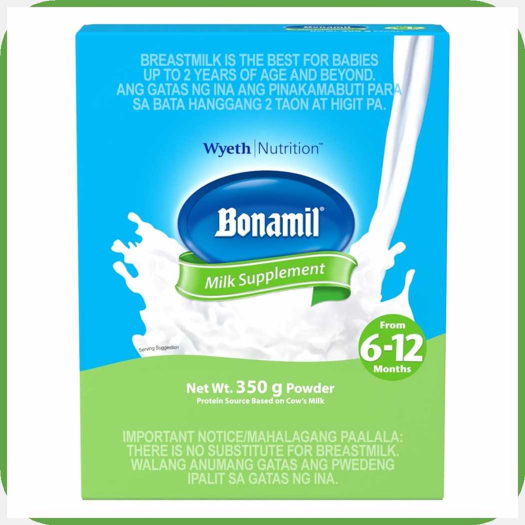 BONAMIL Stage 2 Milk Supplement For 6 to 12 Months Bag in Box 350g ...