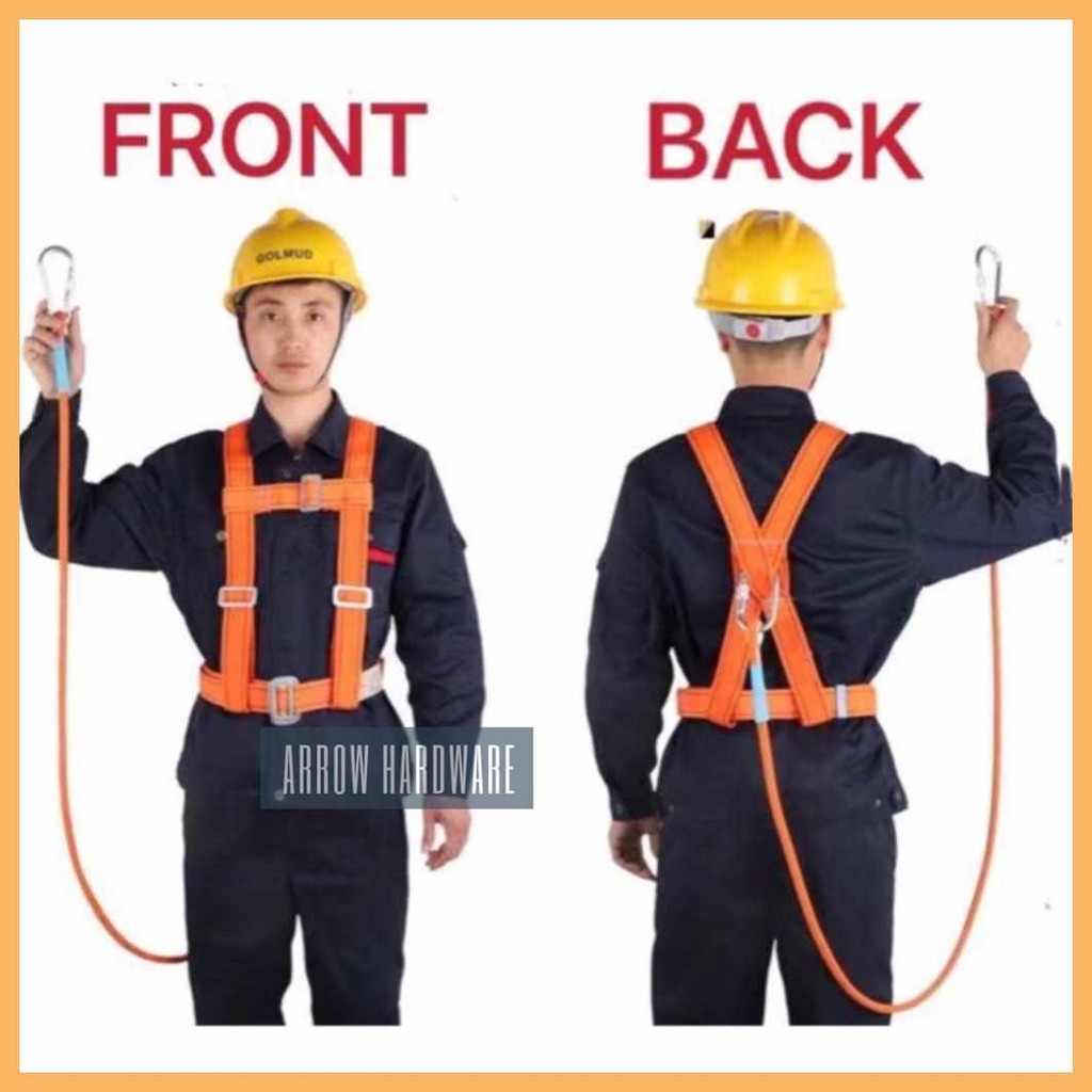 Hunter Body Harness Fall Protection Harness Half Body Safety Harness ...