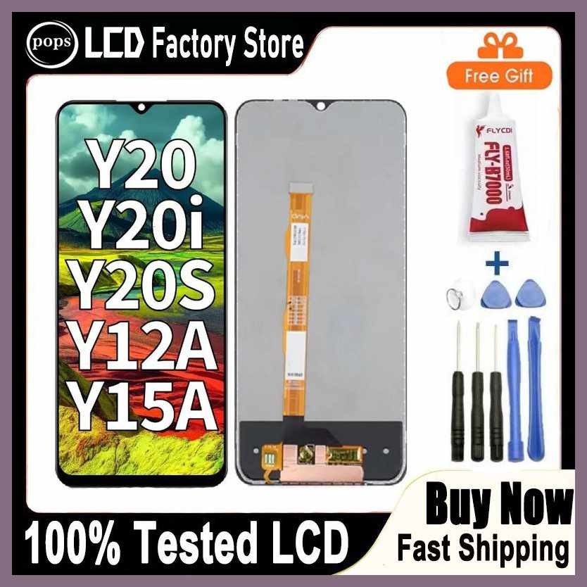 Vivo LCD Y20 Y11S Y3S Y15A Y12S Y20T Y20A Y20S Y20i Y20G LCD Display ...
