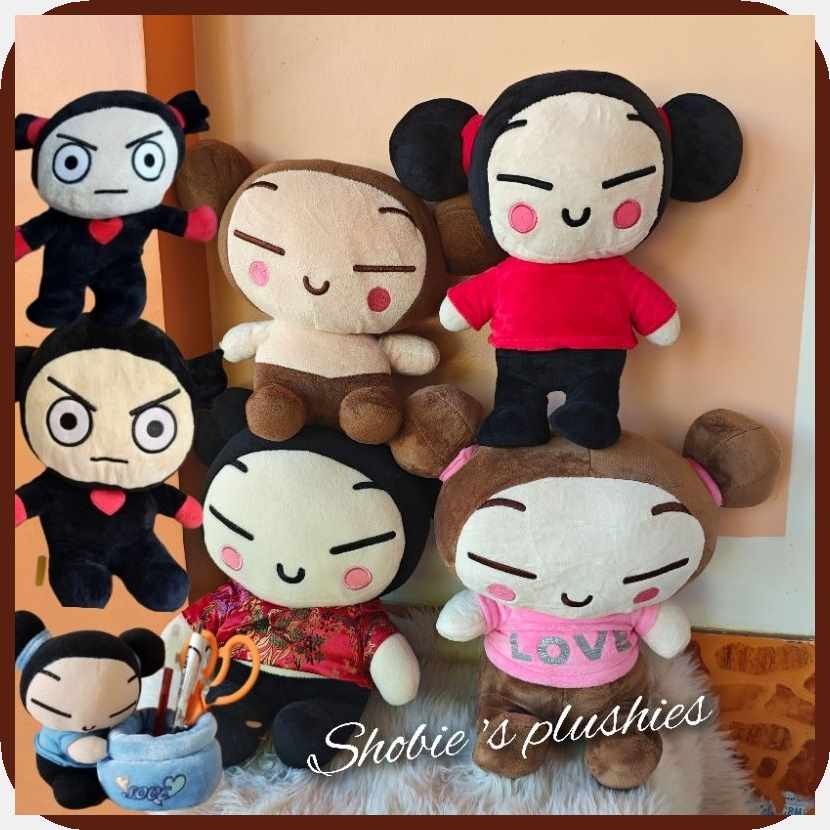 Pucca and Garu stuffed toy preloved | Shopee Philippines