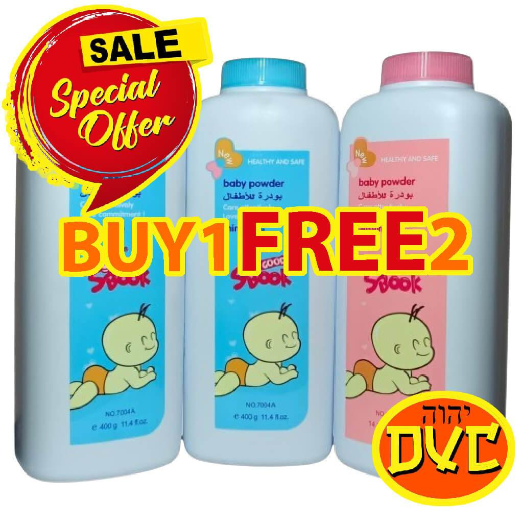 Baby Powder 400g FREE 2 400g Child Adult Polbo Good quality anti Rashes ...