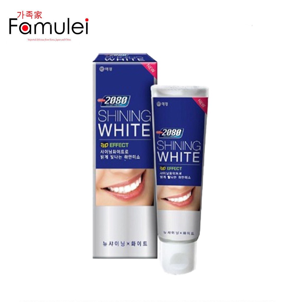 Kerasys Dental Clinic 2080 New Shining White 3D Toothpaste 100g ...