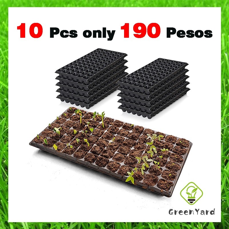 Seedling=l)Tray'k/10/20}q>Pcs)V>200)h>128)F>105)P>72)c>50 32Holes Seed ...