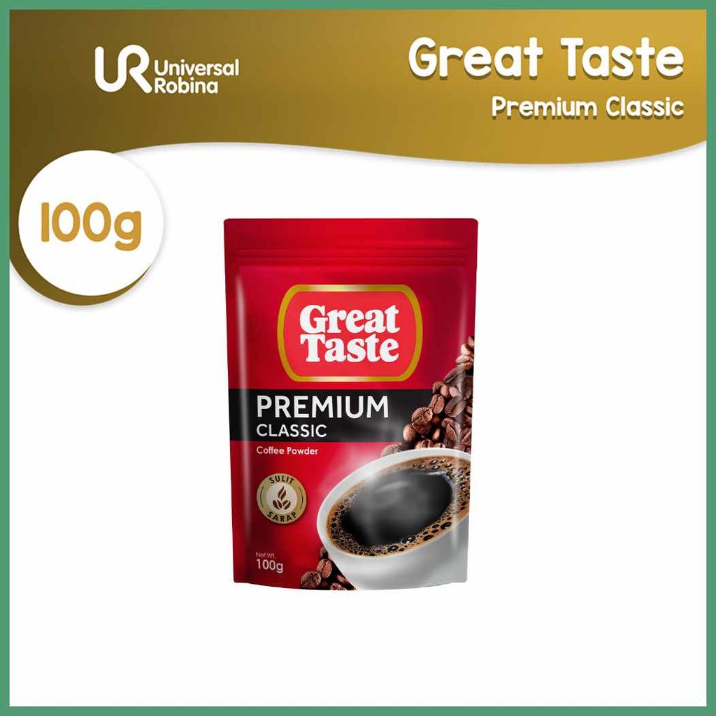 Great Taste Premium Classic Stand Up Pouch (100g) | Shopee Philippines
