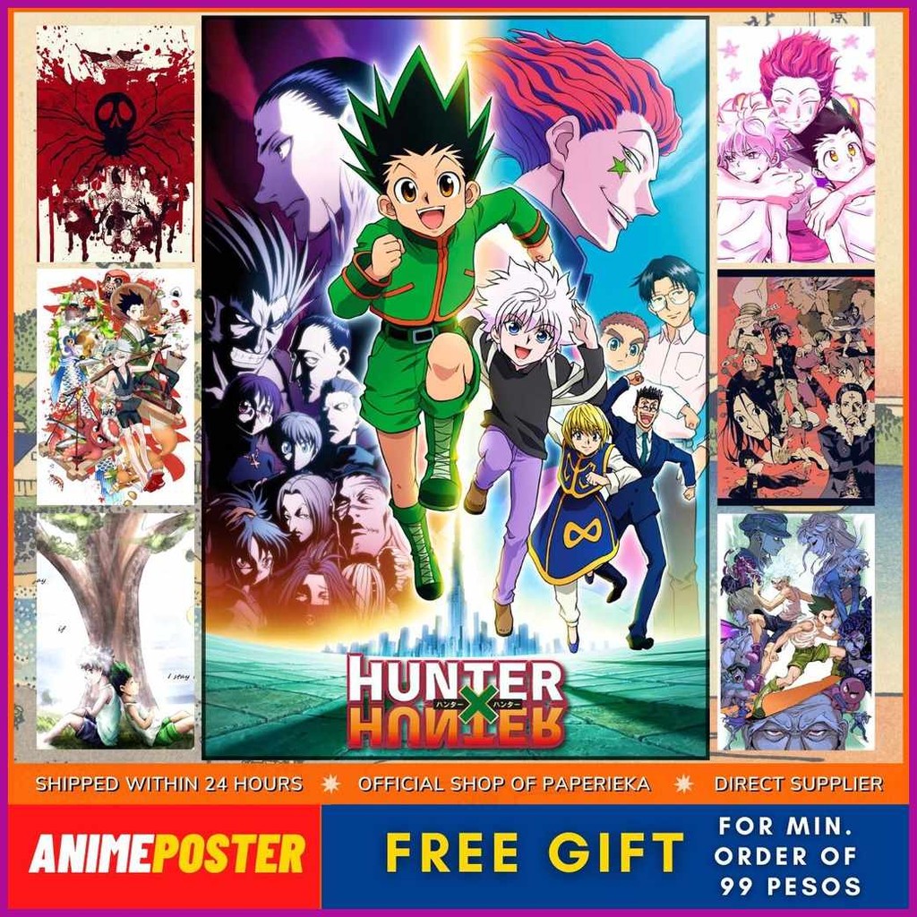 Hunter x Hunter : Official Anime Poster / Stickers / Laminated Posters ...