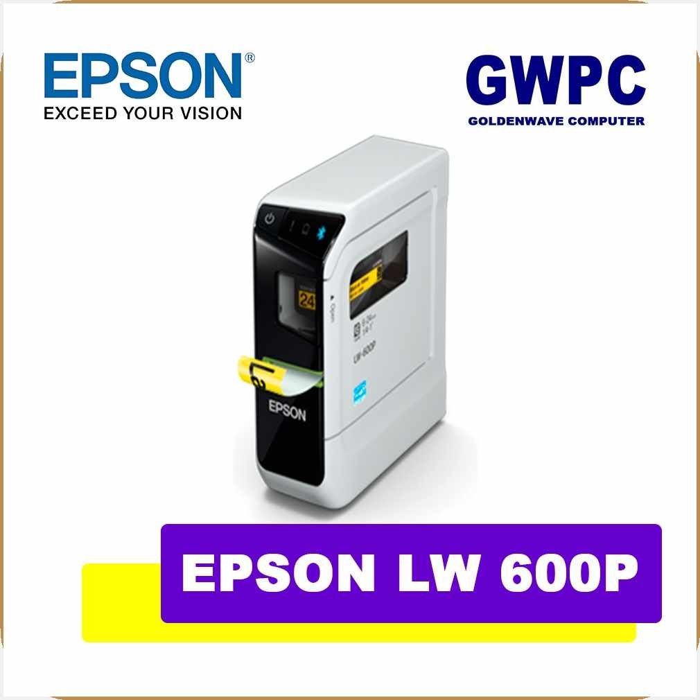 Epson LabelWorks LW-600P Bluetooth PC-Connectable Label Printer ...