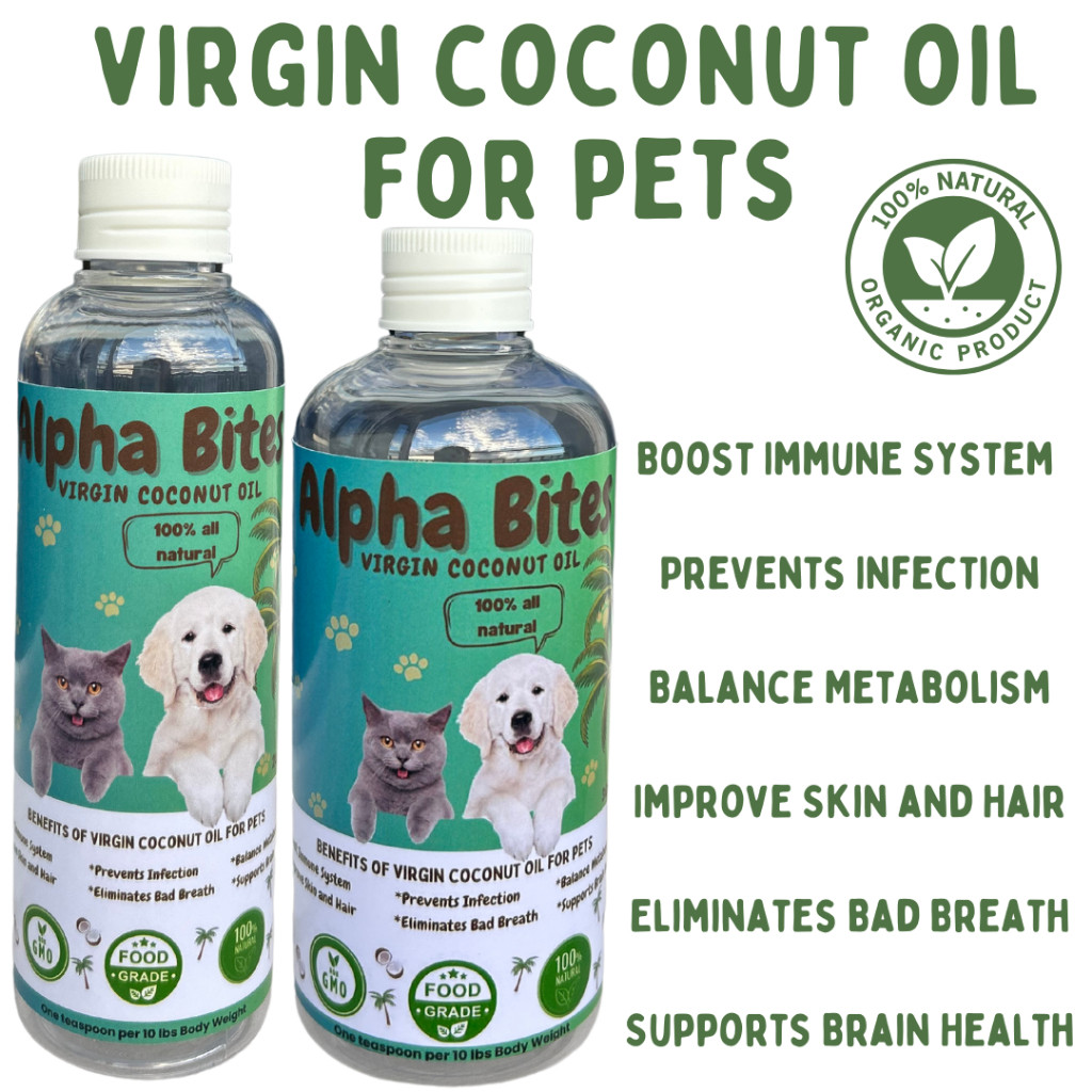 Virgin Coconut Oil for Dog Healthy Coat and skin VCO for Cats and Dogs ...
