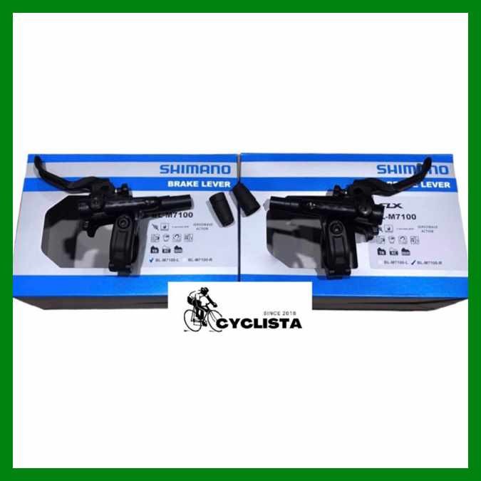SHIMANO SLX BL-M7100 Right & Left Hydraulic Disc Brake Lever (I-Spec EV ...