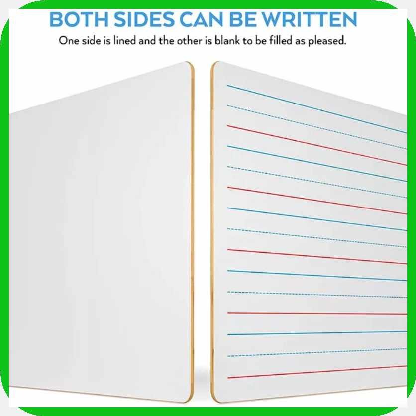 Double[aSided*Y*Lined*D?White*B?Board*a?Dry*y?Erase*A?Lap*fe?Board ...
