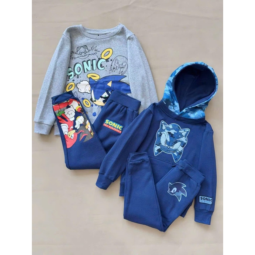 Genuine surplus Sonic felt set in 2 colors blue/grey for boys size 5 ...
