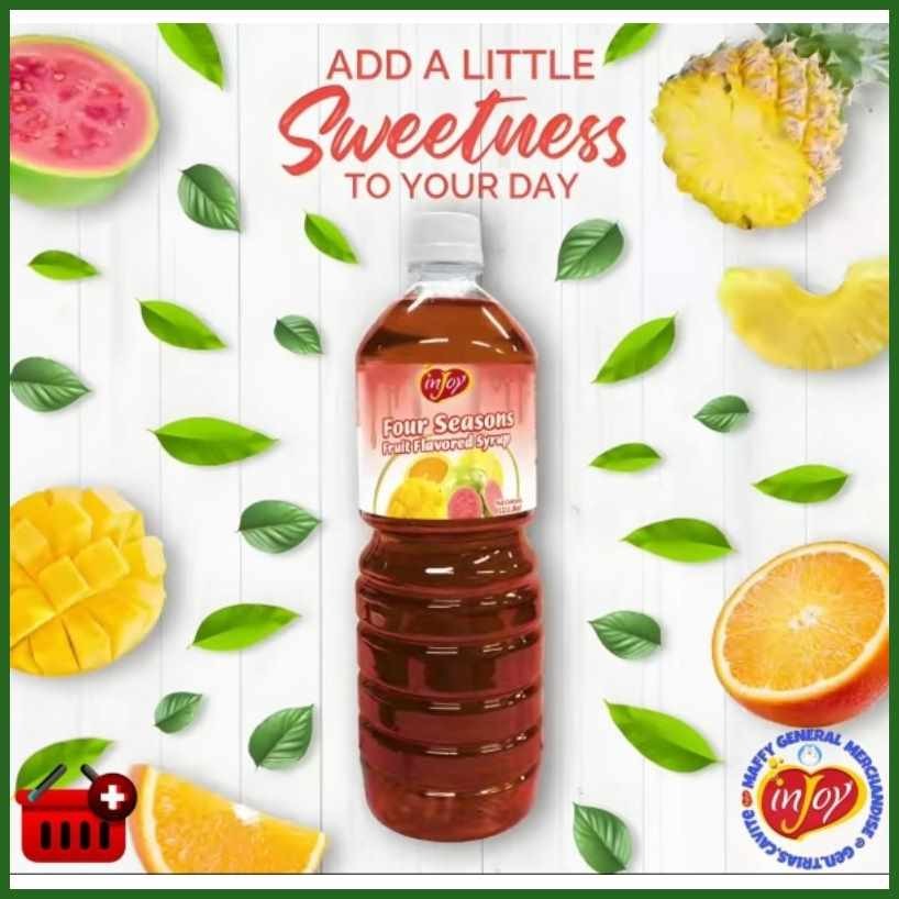 INJOY,o%FOUR_ET$SEASONS)qu}>OV}FRUIT>wU}FLAVORED>Gx}SYRUP>LR}(1L ...