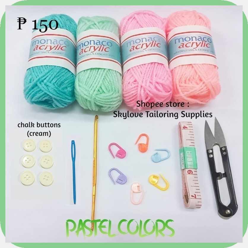 Crochet Set | Crochet Beginner's Set | Starter Kit for Beginners |4ply ...