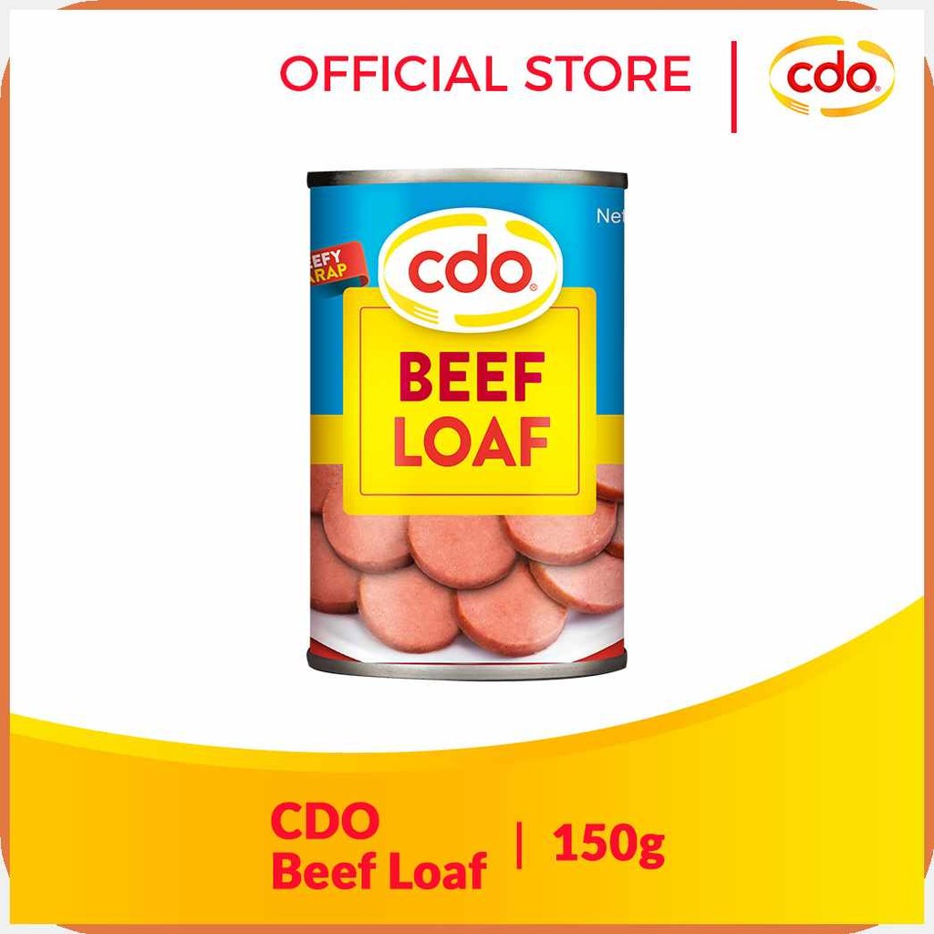 CDO Beef Loaf Classic 150g | Shopee Philippines