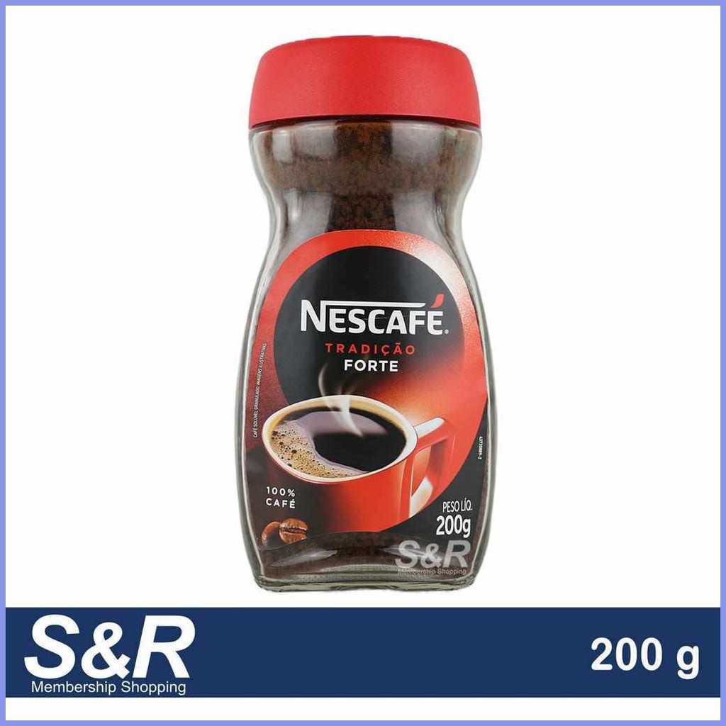 Nescafe_a*Tradicao^t;Forte[wC,Instant!EV,Coffee!VP,200g | Shopee ...