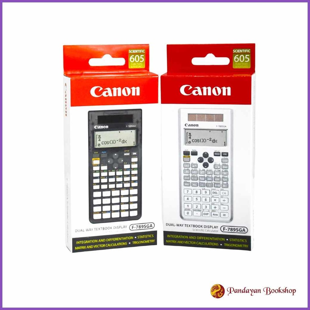 Canon#W(F-789SGA^i>Scientific}c)Calculator}f)(605}v)Functions}v)And}P ...
