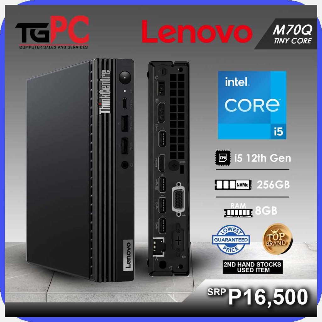 Lenovo Think Centre Mini pc i5 12th, i5 10th, i5 9th gen, i7 12th gen ...