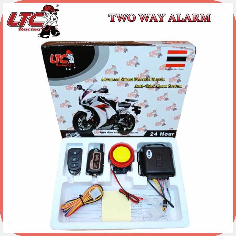 MOTORCYCLE TWO WAY ALARM SYSTEM ANTI-THEFT REMOTE CONTROL | Shopee ...