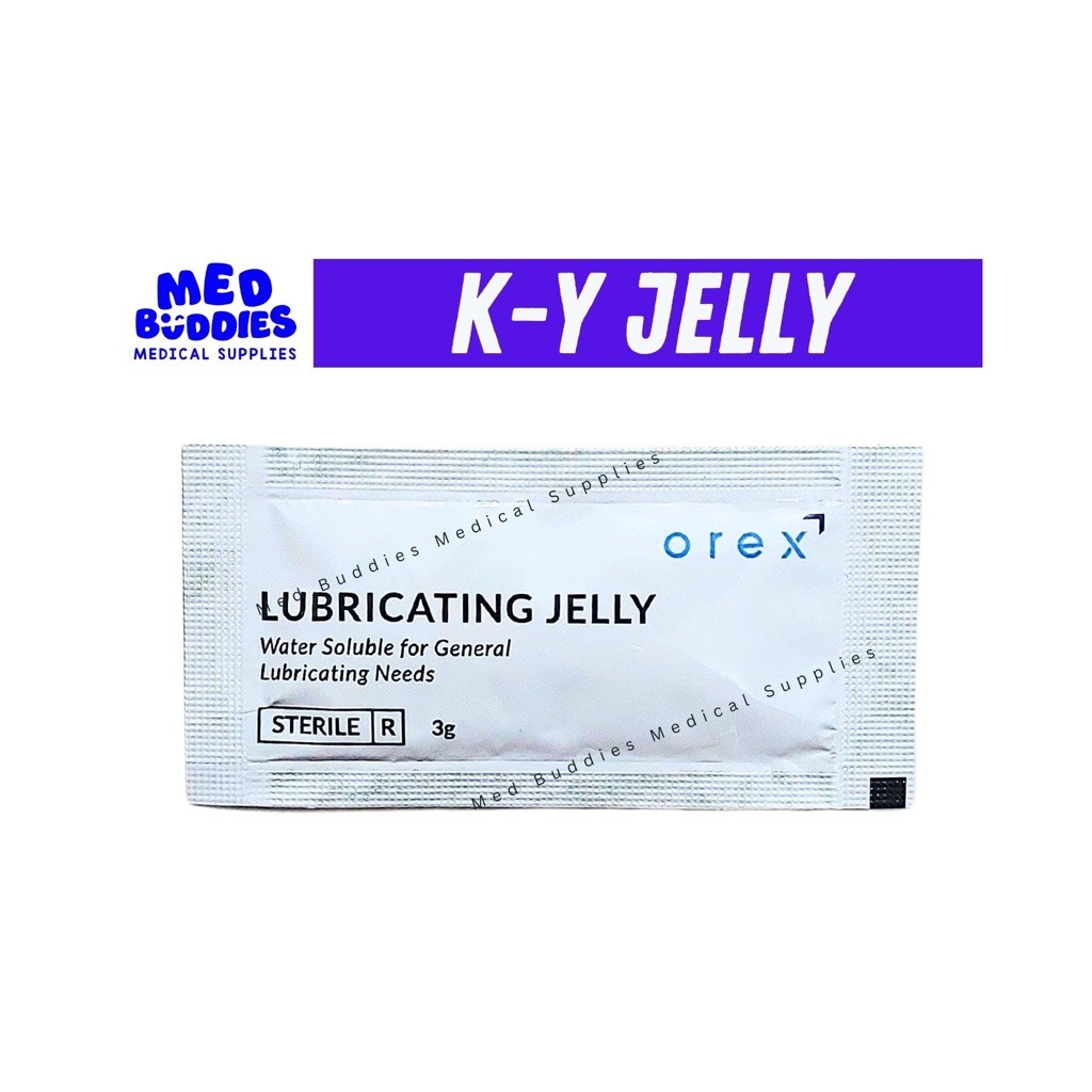 OREX Lubricating Jelly 3 or 5 Grams | 3g 5g KY Lubricant Gel (Sold Per ...