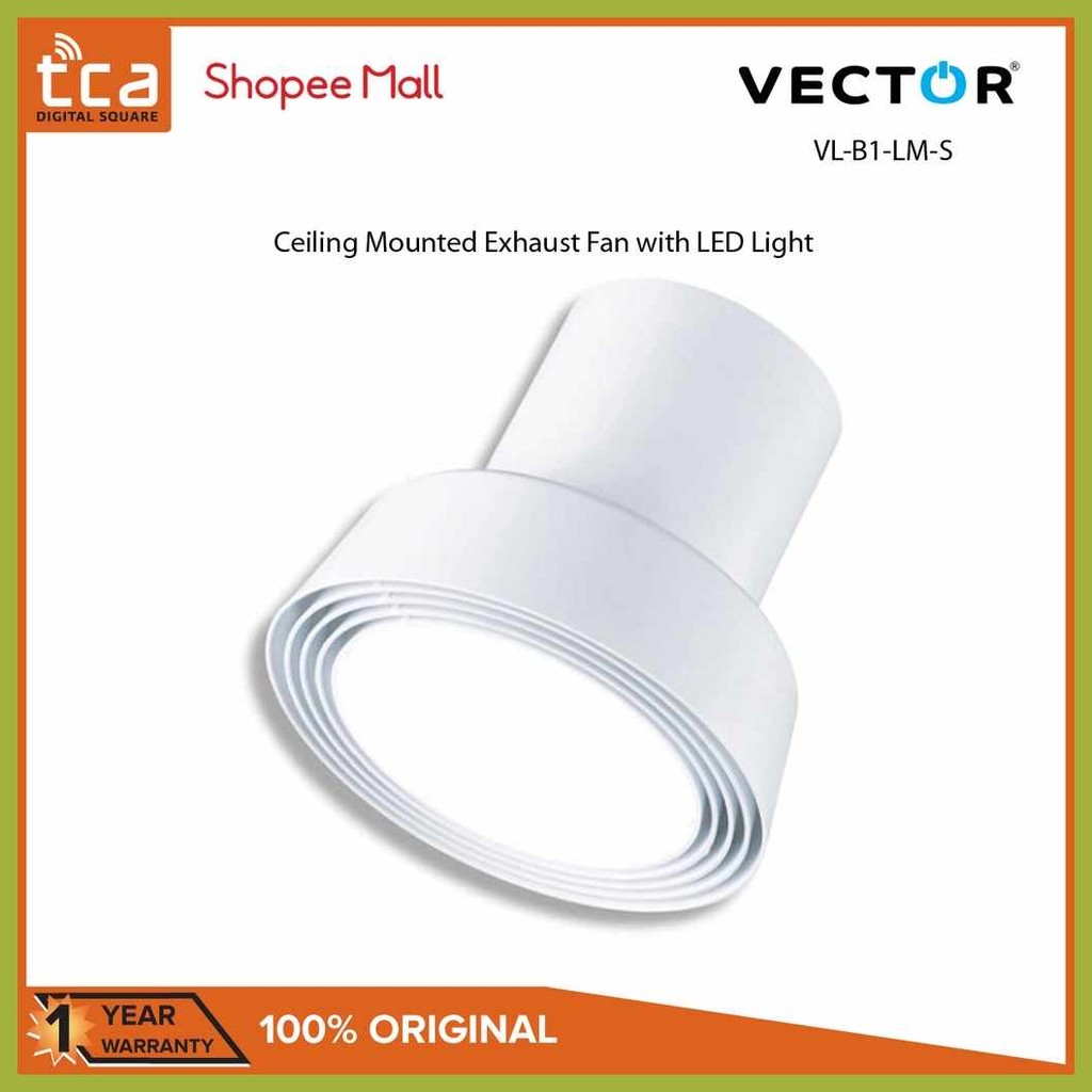 Vector;v&VL-B1-LM-S?Ty:4%D:Ceiling%F:Mounted%D:Exhaust%W:Fan%K:with%d ...