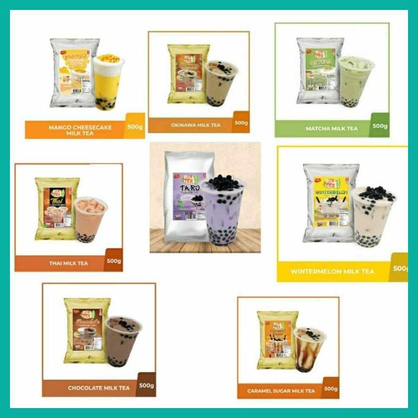 Injoy Milk Tea Powder 500g | Shopee Philippines