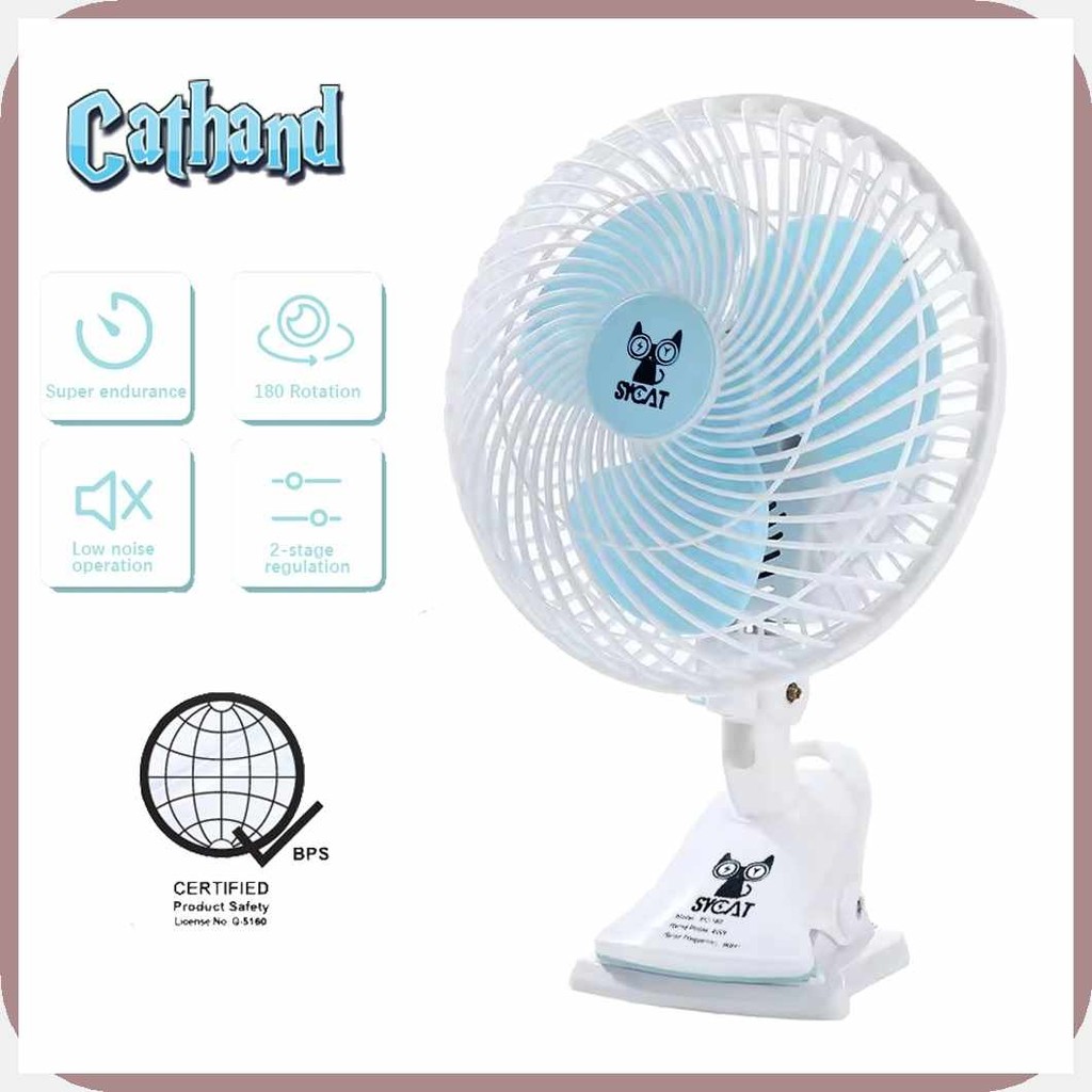 Three-blade|A uj]electric)b>fan,)t>two-speed)O>wind)E>desk)XO>fan, clip ...