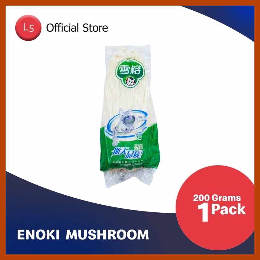 Enoki Golden Mushroom 200g (Vacuum sealed) | Shopee Philippines