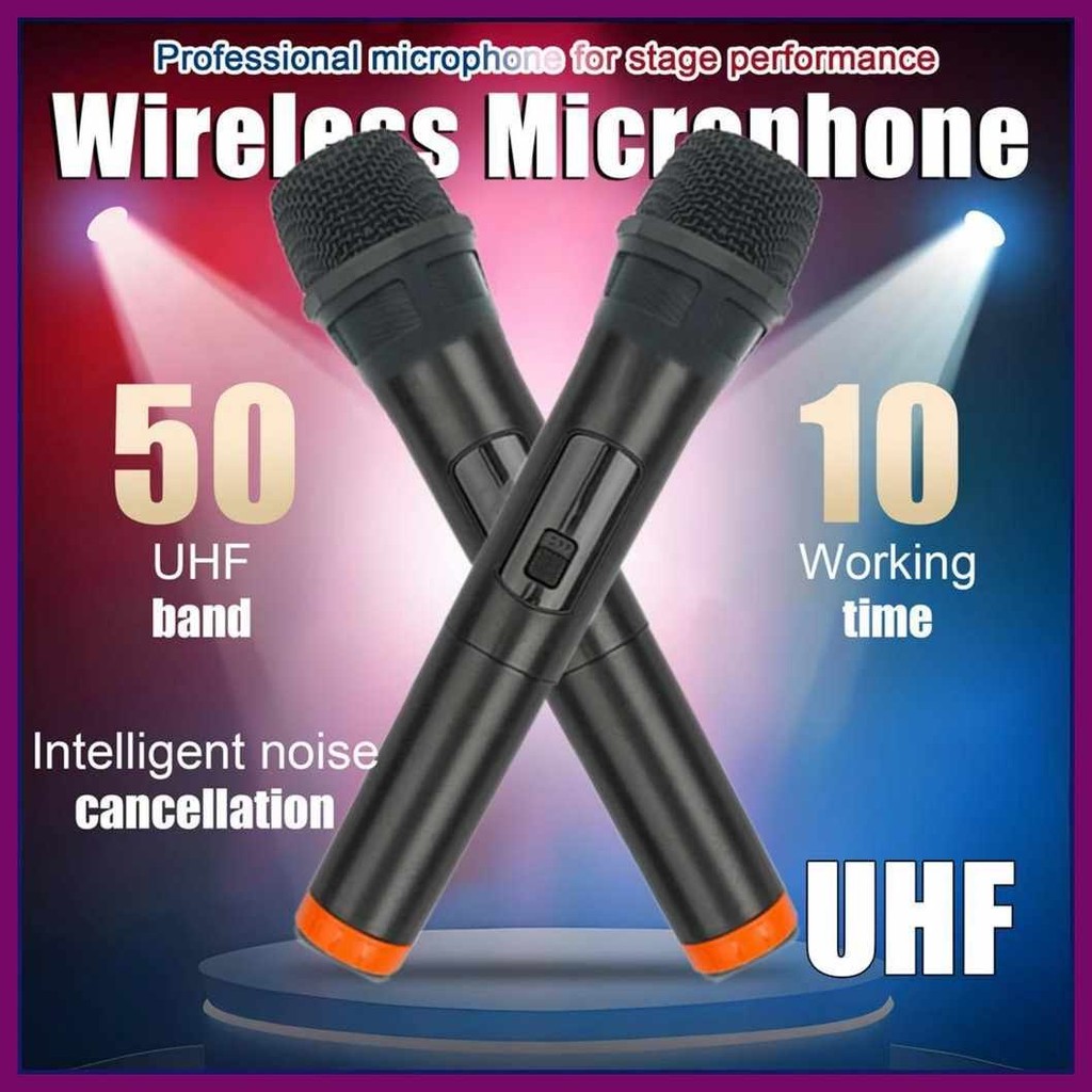 Wireless microphone soket microphone voice changer microphone uhf ...