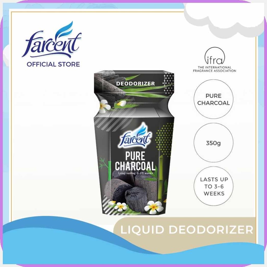 Farcent Liquid Deodorizer - Charcoal 350ml | Shopee Philippines