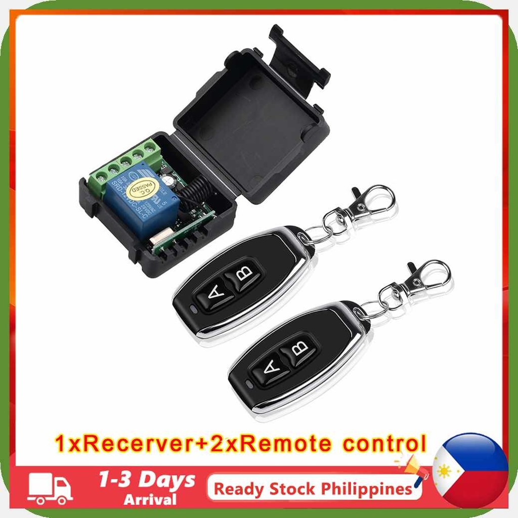 (PhilippinesRL/Stock)]no`DC12V!ZV[10A,MV[Relay,sB[1Ch,k[Wireless+B@Rf+V ...
