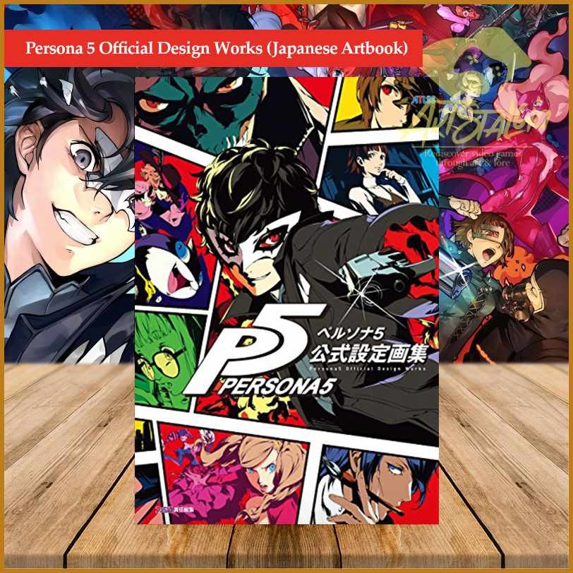 Persona%e!5]W(Official=xy|Design=Sy|Works=IO|(Japanese=S}Artbook ...