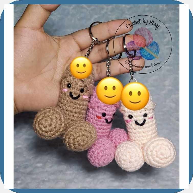 crochet+i+Putotoy-K_penis@j+toy hU+cV+gn+kH,l+keychain | something ...