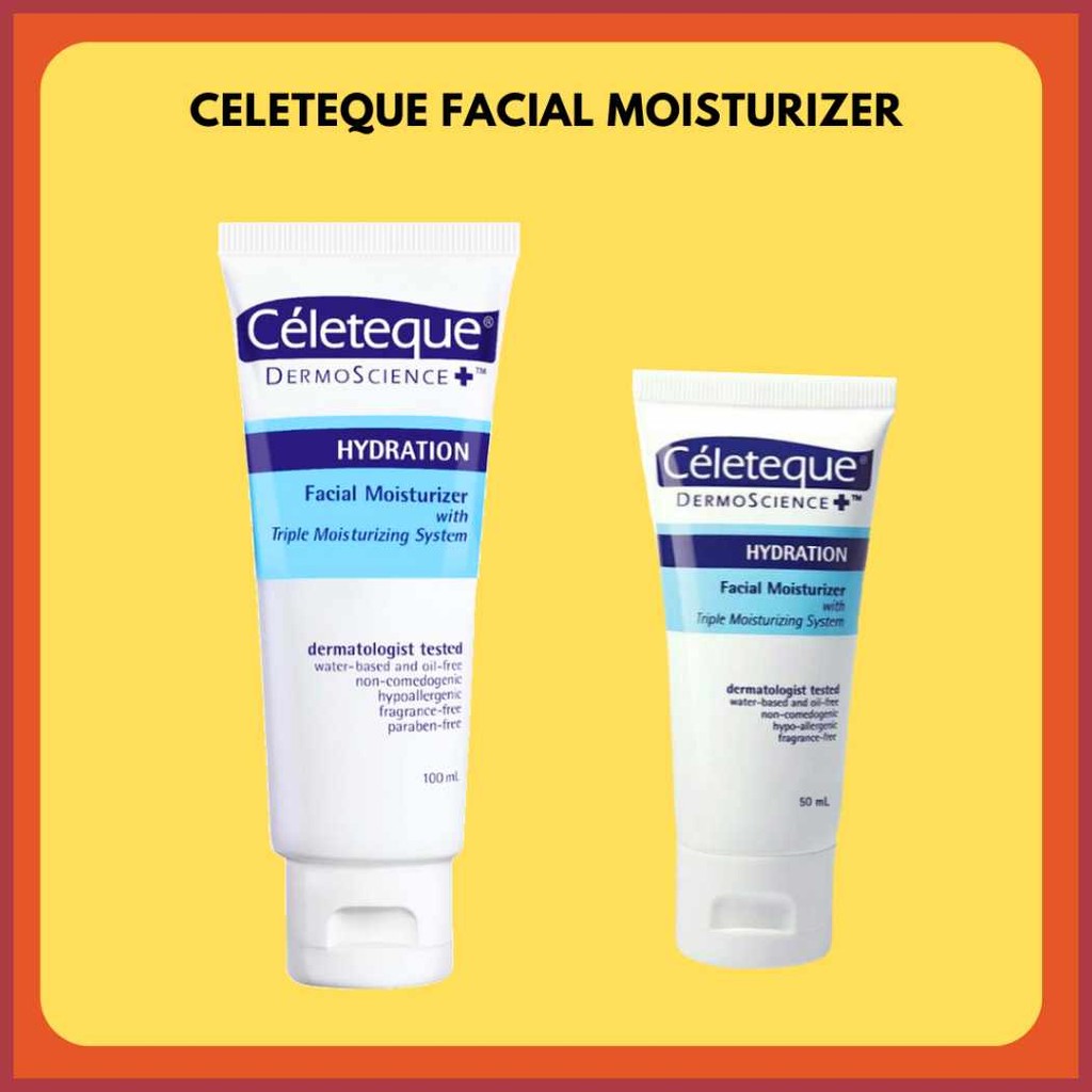 CELETEQUE HYDRATION FACIAL MOISTURIZER WATER BASED OIL FREE ...