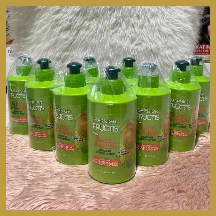 Garnier Fructis Sleek & Shine Intensely Smooth Leave-In Conditioning ...