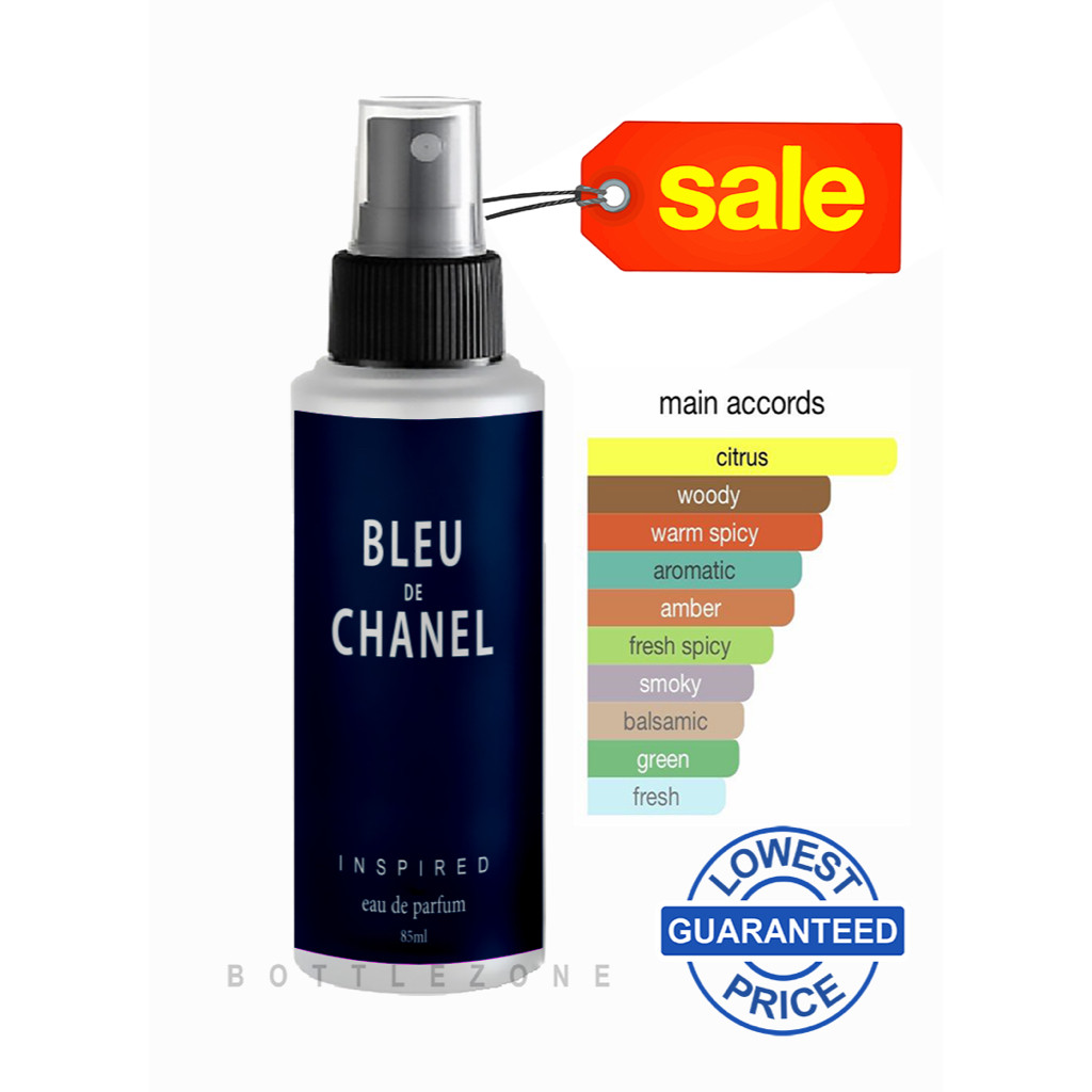85ML Inspired Perfume Oil-Based (BLEU DE CHANEL) | Shopee Philippines