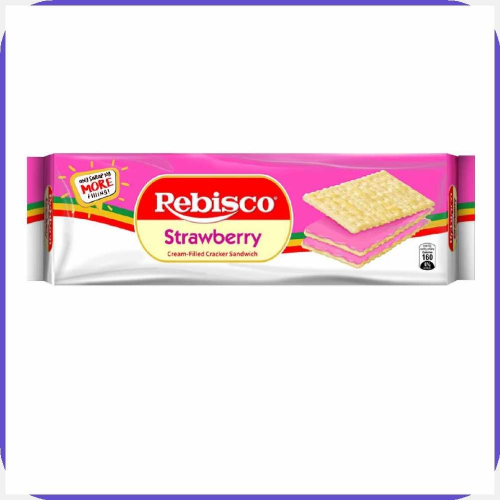 Rebisco[RC-Strawberry|VA`Sandwich,wL[Vg@32Gx10S | Shopee Philippines