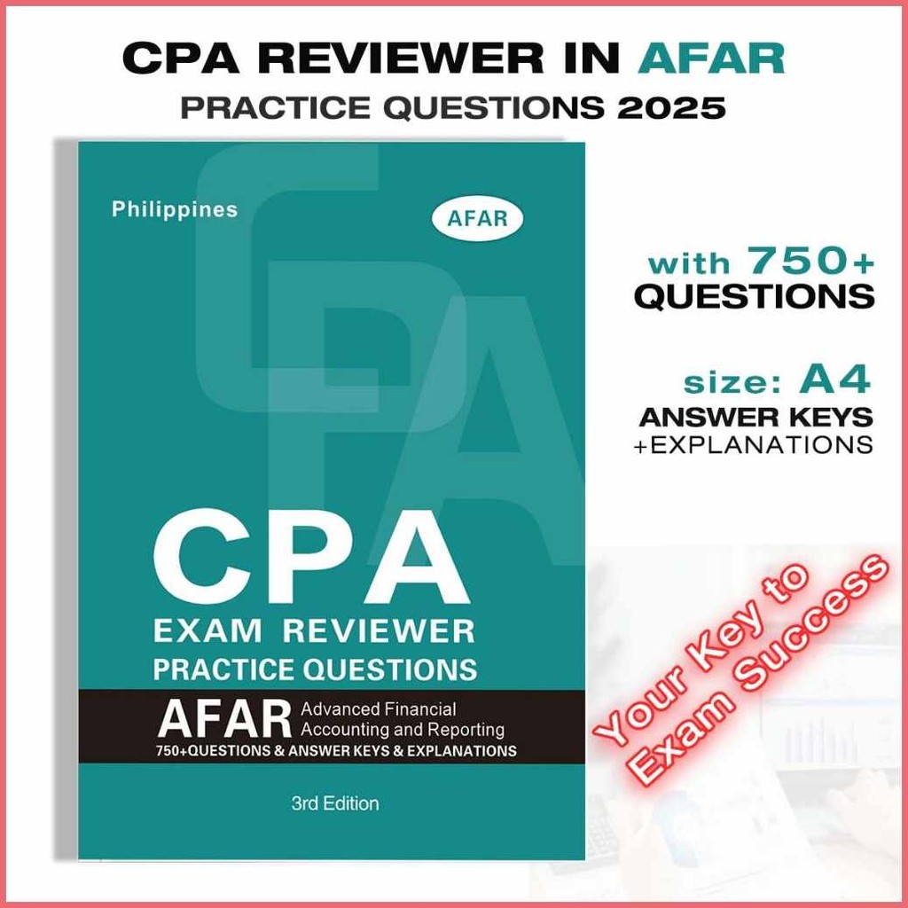 CPA Reviewer In AFAR Practice 750+Questions Advanced Financial ...