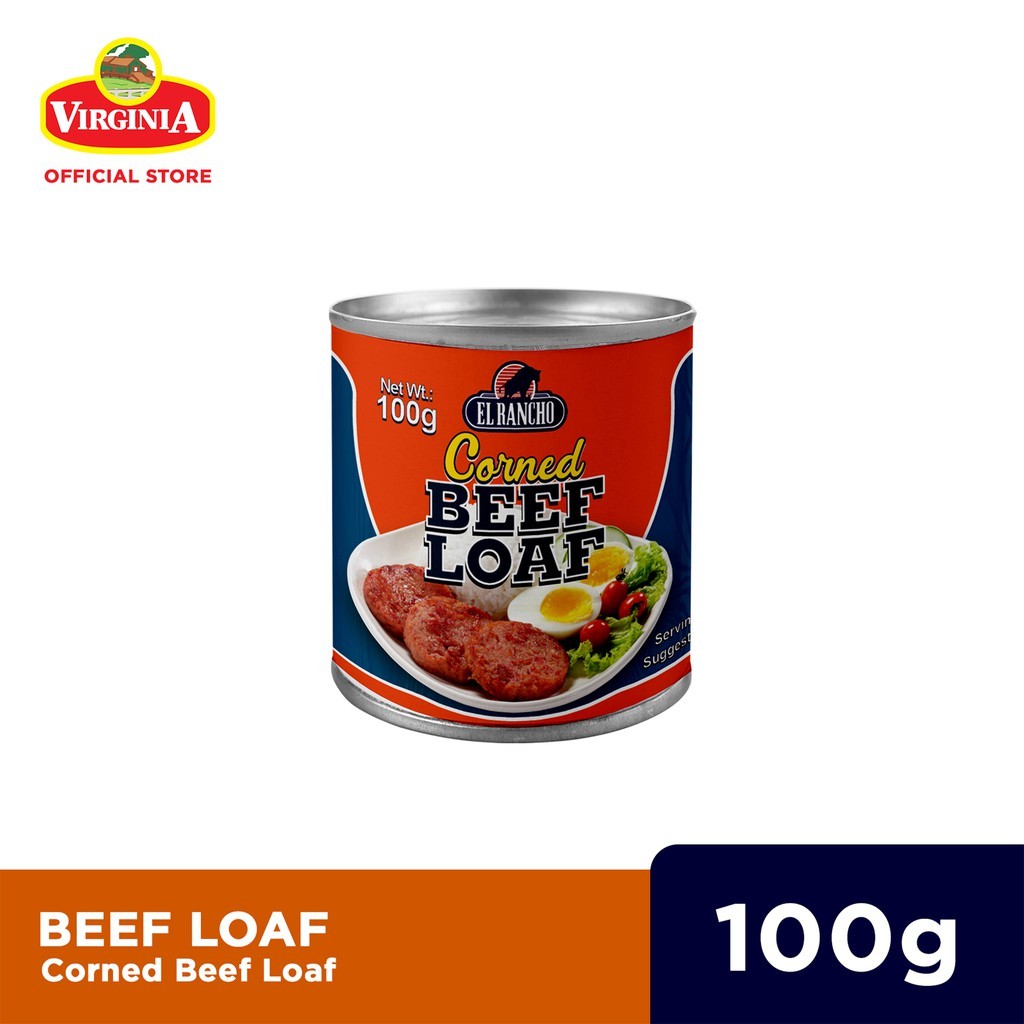 El Rancho Corned Beef Loaf 100g(EXPIRY: AUGUST2025) | Shopee Philippines