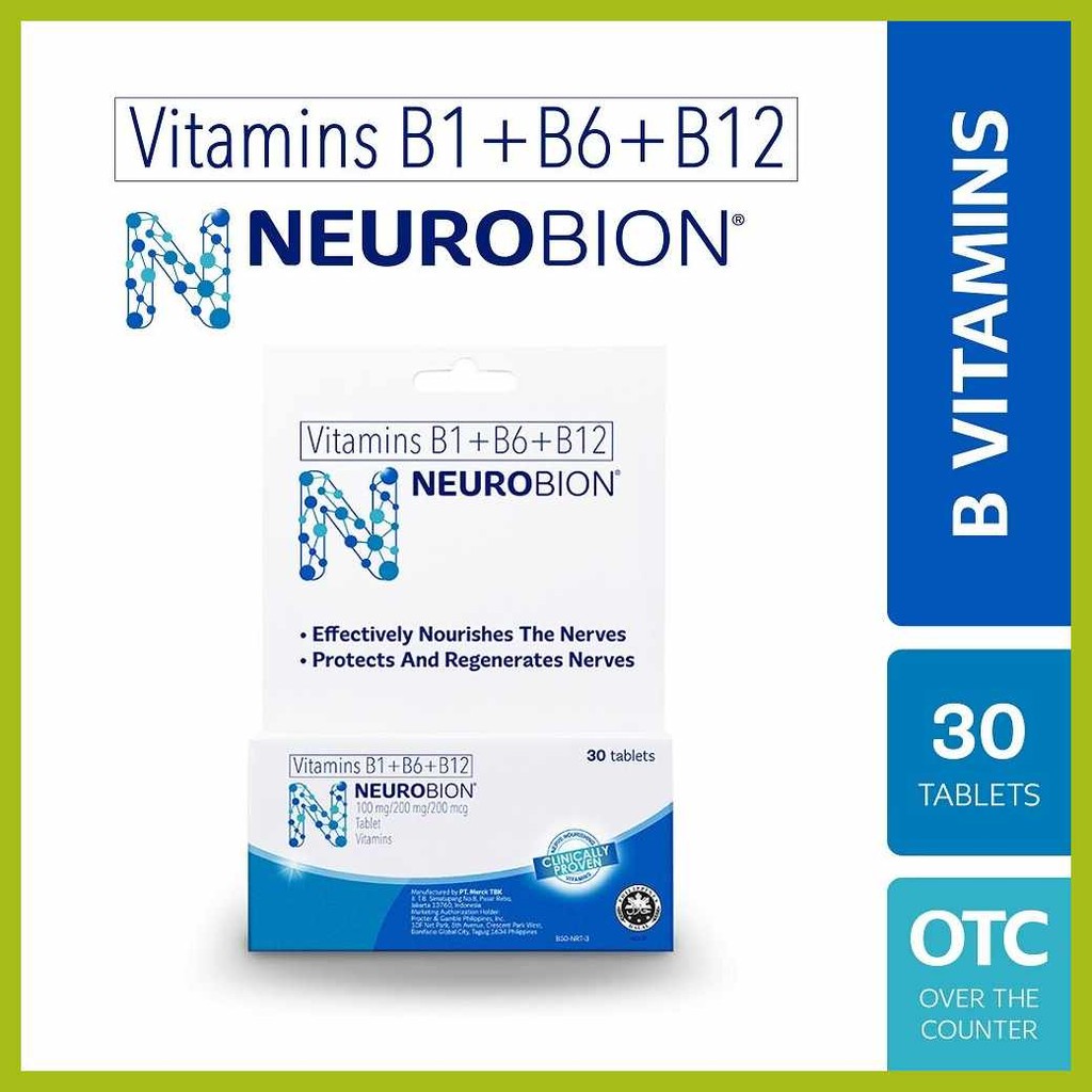 NEUROBION&I-Vitamins!Pq$B1*iZ~+?jD~B6?bp~+?e}B12?N~Tablet?e~100mg ...